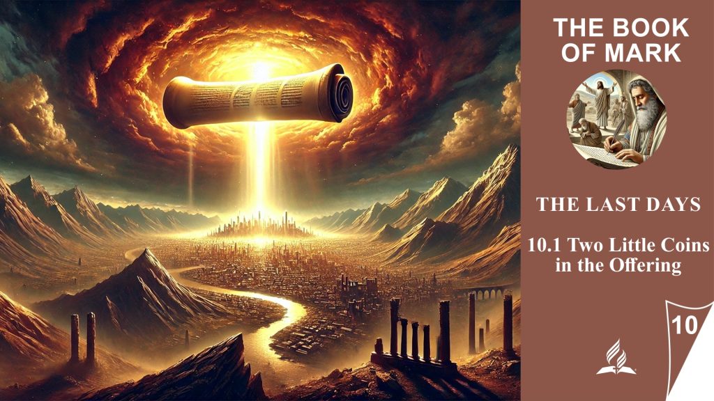 Lesson 10.The Last Days | 10.1 Two Little Coins in the Offering | THE ...