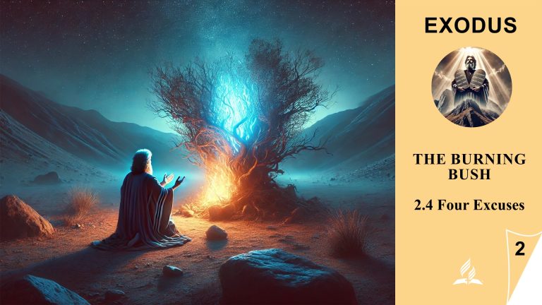 Lesson 2.The Burning Bush | 2.4 Four Excuses | EXODUS | LIVING FAITH ...